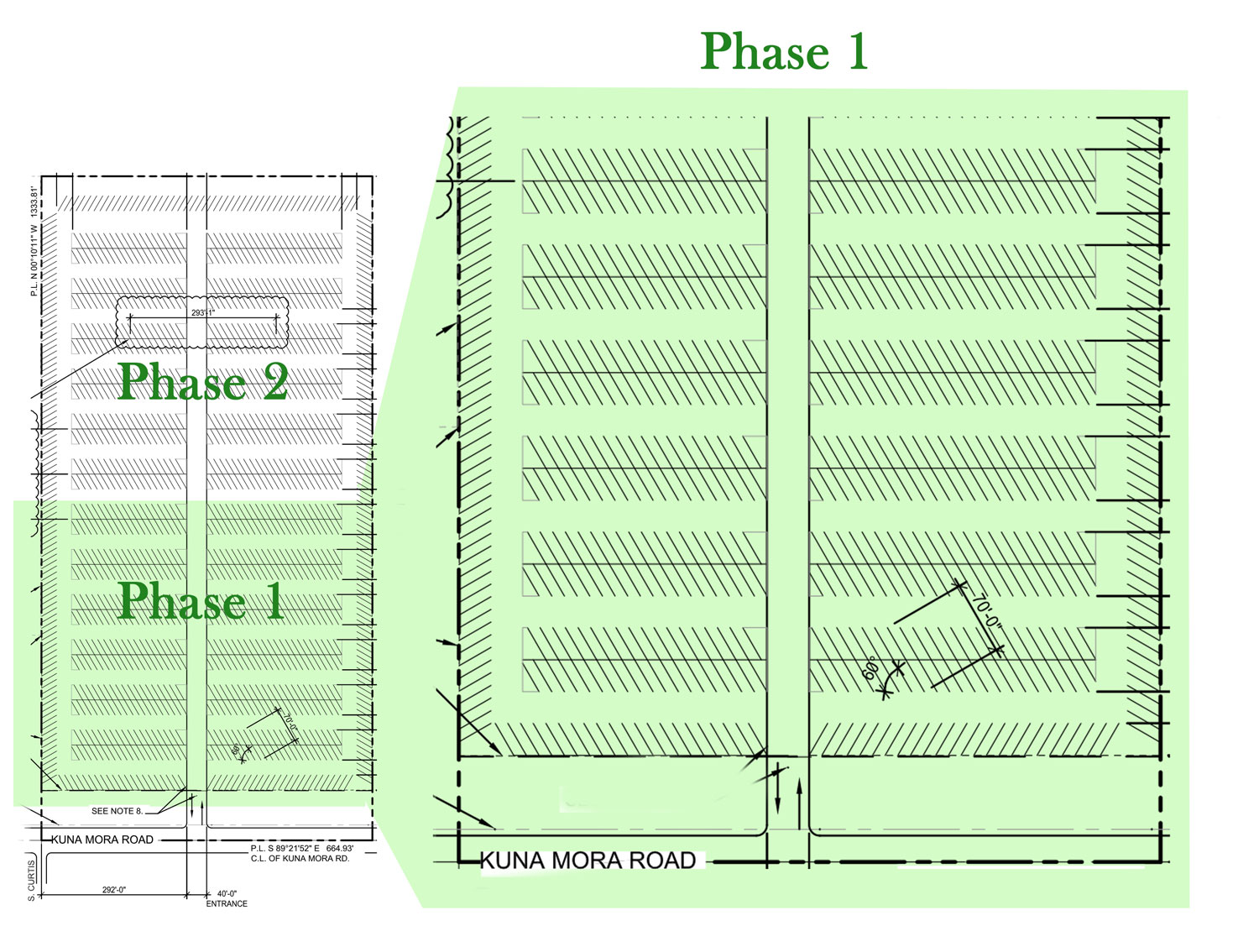 Our Map - Kuna Mora RV and Container Storage